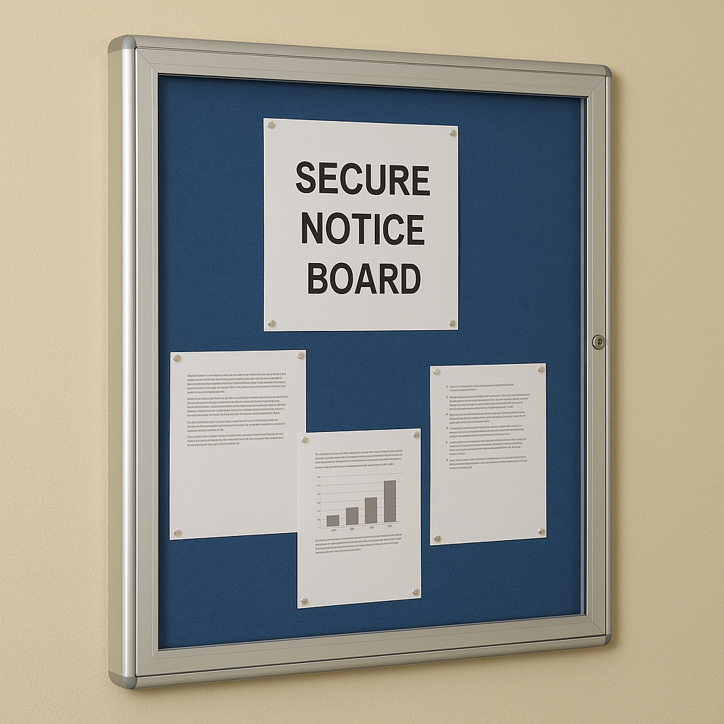 Tamperproof Secure Notice Board Guide For High Risk Areas